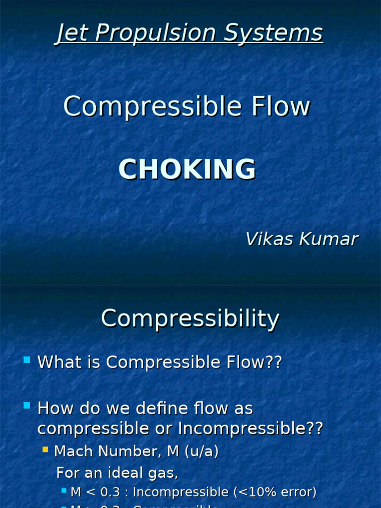 Thermodynamic Comp - Flow | PDF | Compressible Flow | Fluid Dynamics