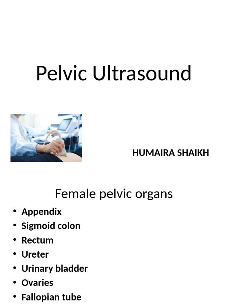 Pelvic Ultrasound Easy Way Outlines | PDF | Gastrointestinal Tract ...