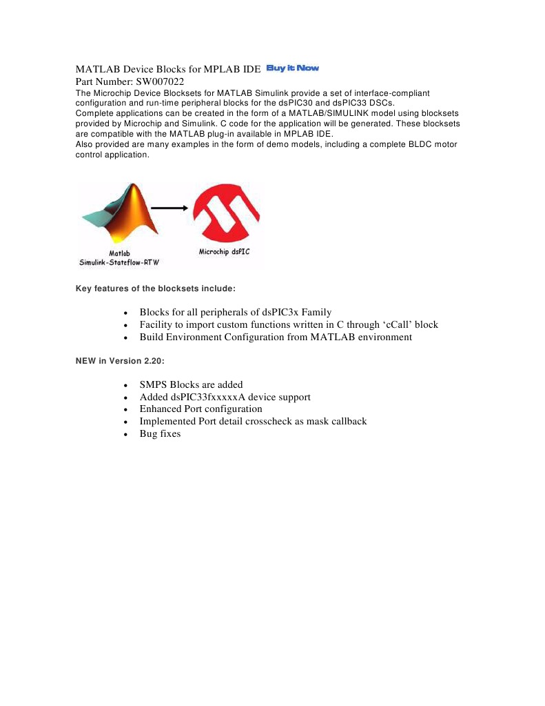 Matlab Device Blocks For Mplab Ide | PDF
