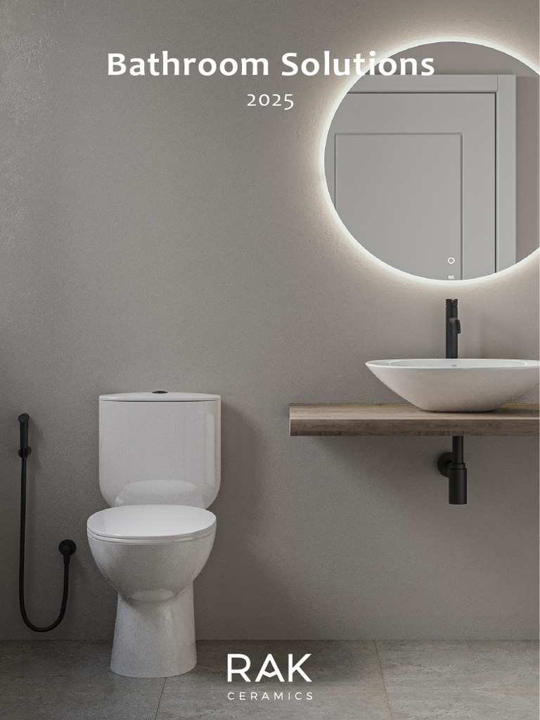 RAK BATHROOM - SOLUTIONS - 2025 - LR | PDF | Ceramics | Ceramic Art