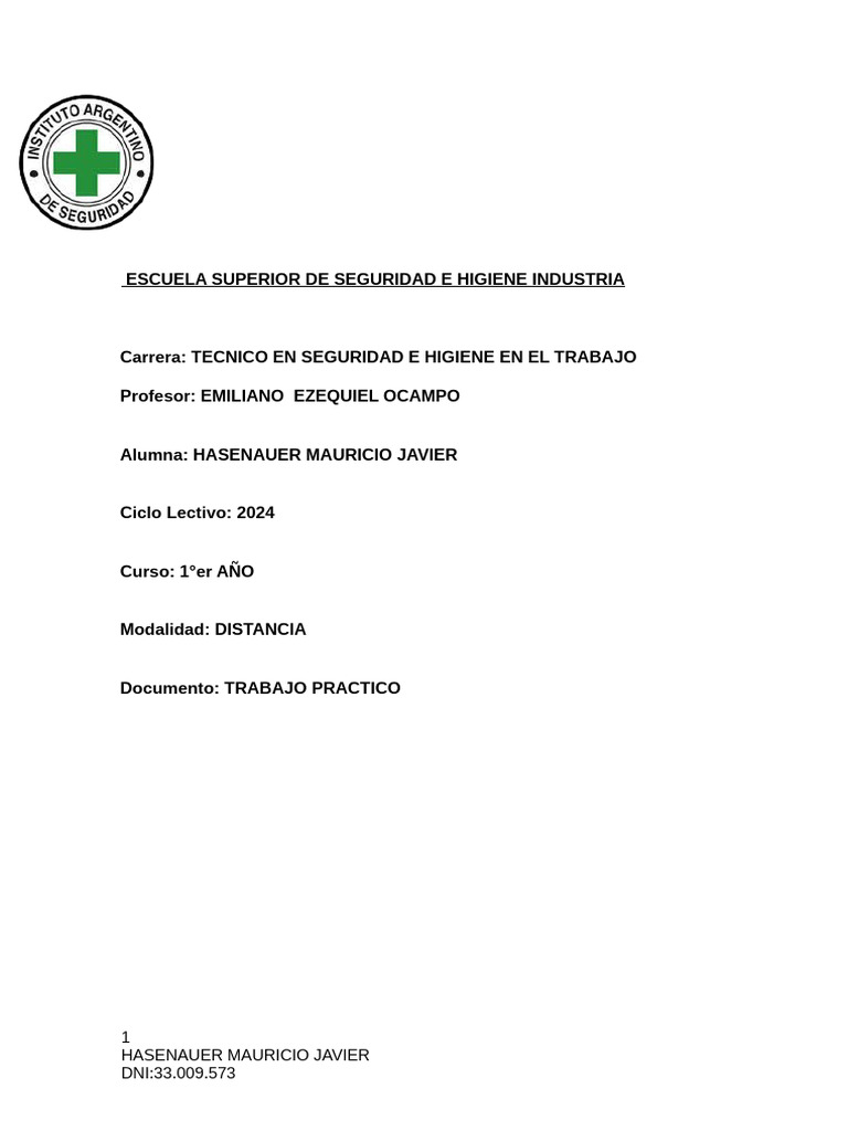 TP de Psicologia Laboral y Parcial Psicologia Laboral | PDF | Sicología | Valores