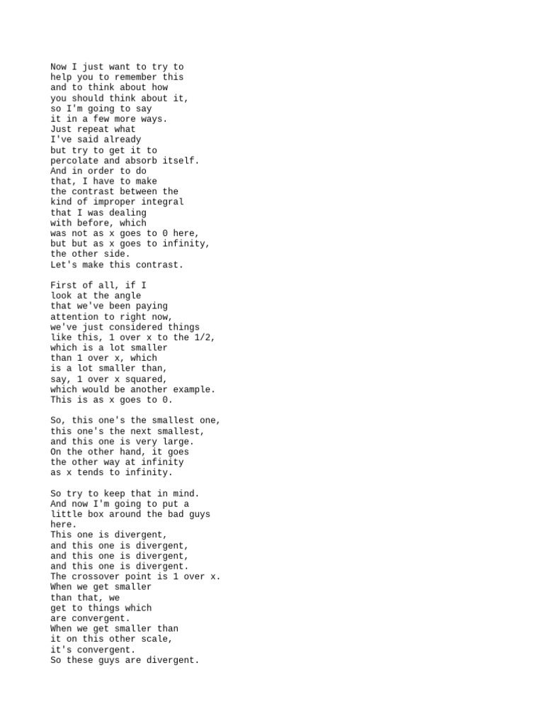 18013x U10s1v11 MITx en | PDF | Infinity | Integral