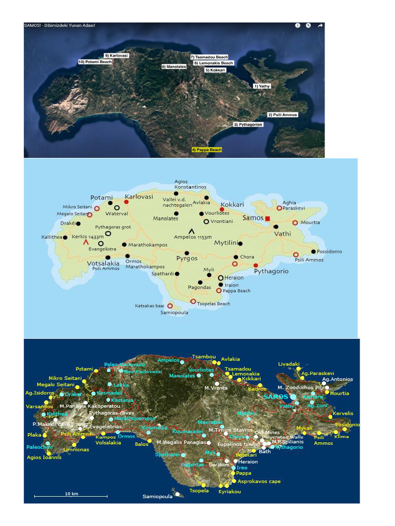 Sisam Adası Gezi Planı1 | PDF