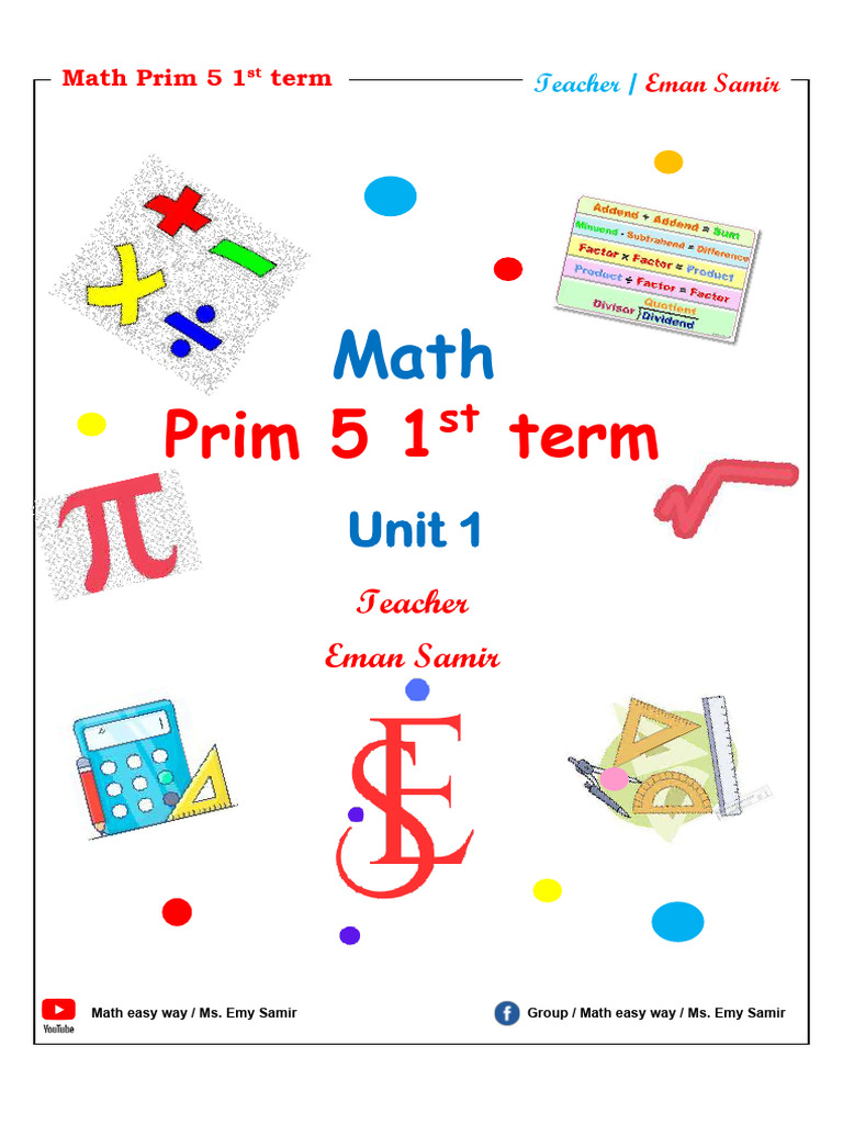 Grade Five Math Primary 5 Math Part 1 | PDF | Mathematics | Arithmetic