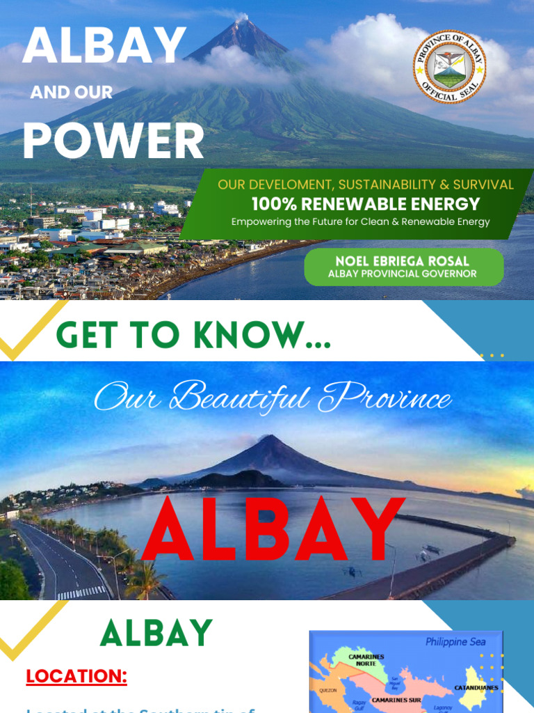 Albay's Path to 100% Renewable Energy | PDF | Geothermal Energy ...
