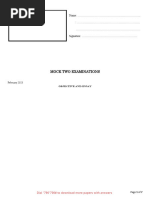 BECE 2025 Science Objective Test Questions | PDF