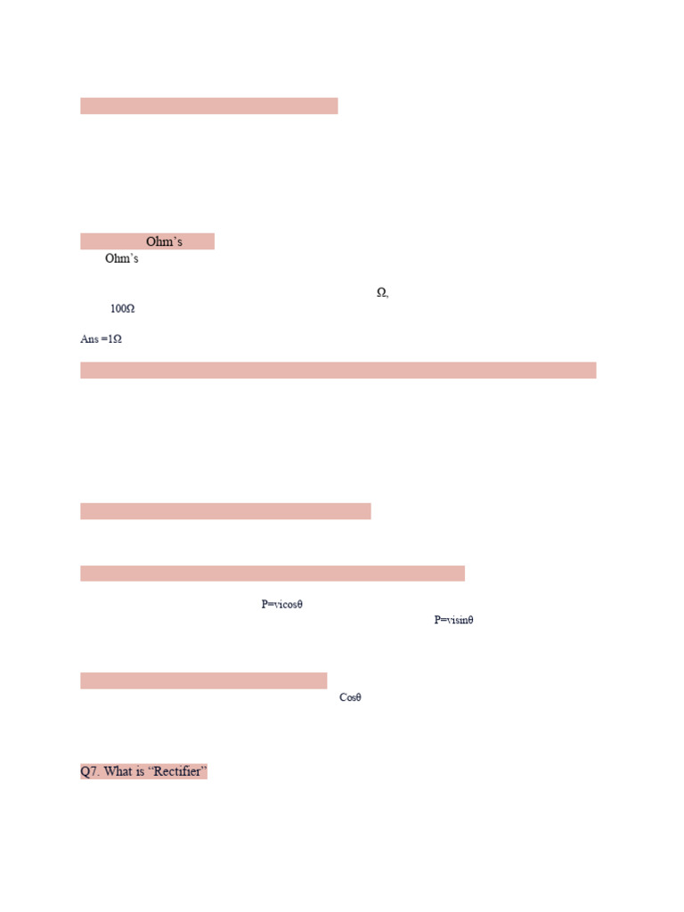 Basic Interview Q&A Sheet | PDF