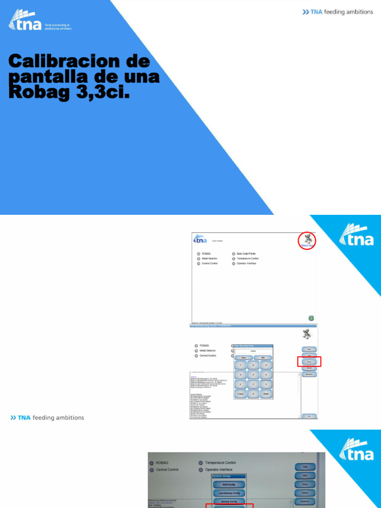 Calibración de Pantalla Robag 3,3ci | PDF