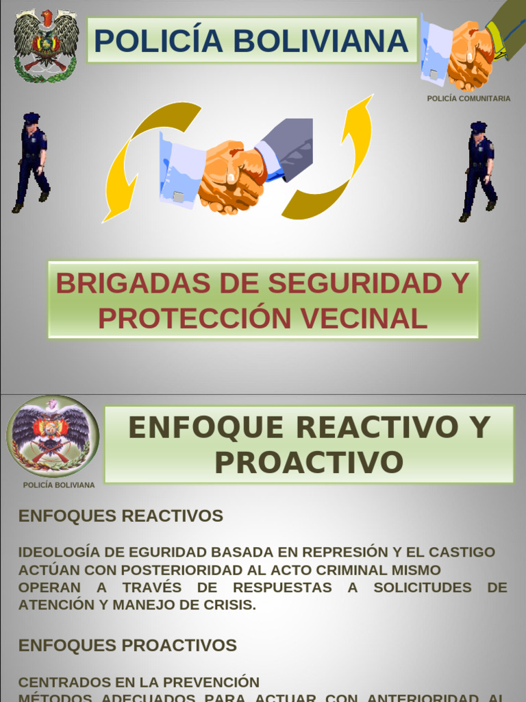 Brigadas de Seguridad Vecinal III | PDF | Policía | Valores