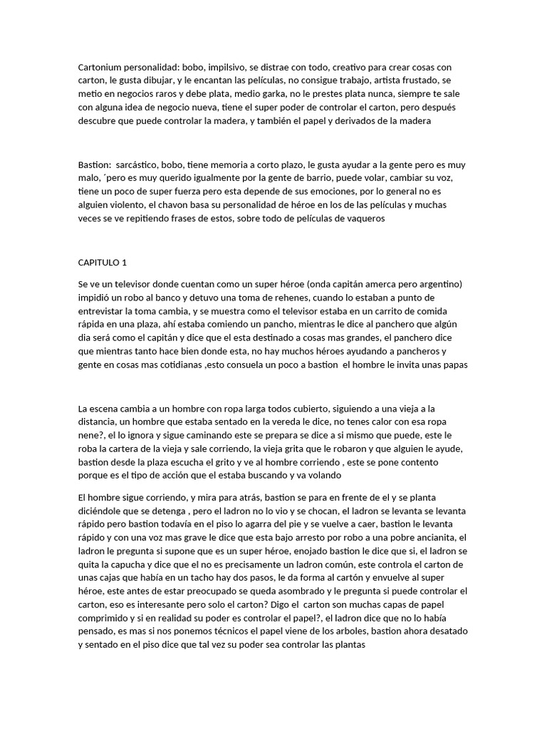 Cartonium Vs Bastion | PDF