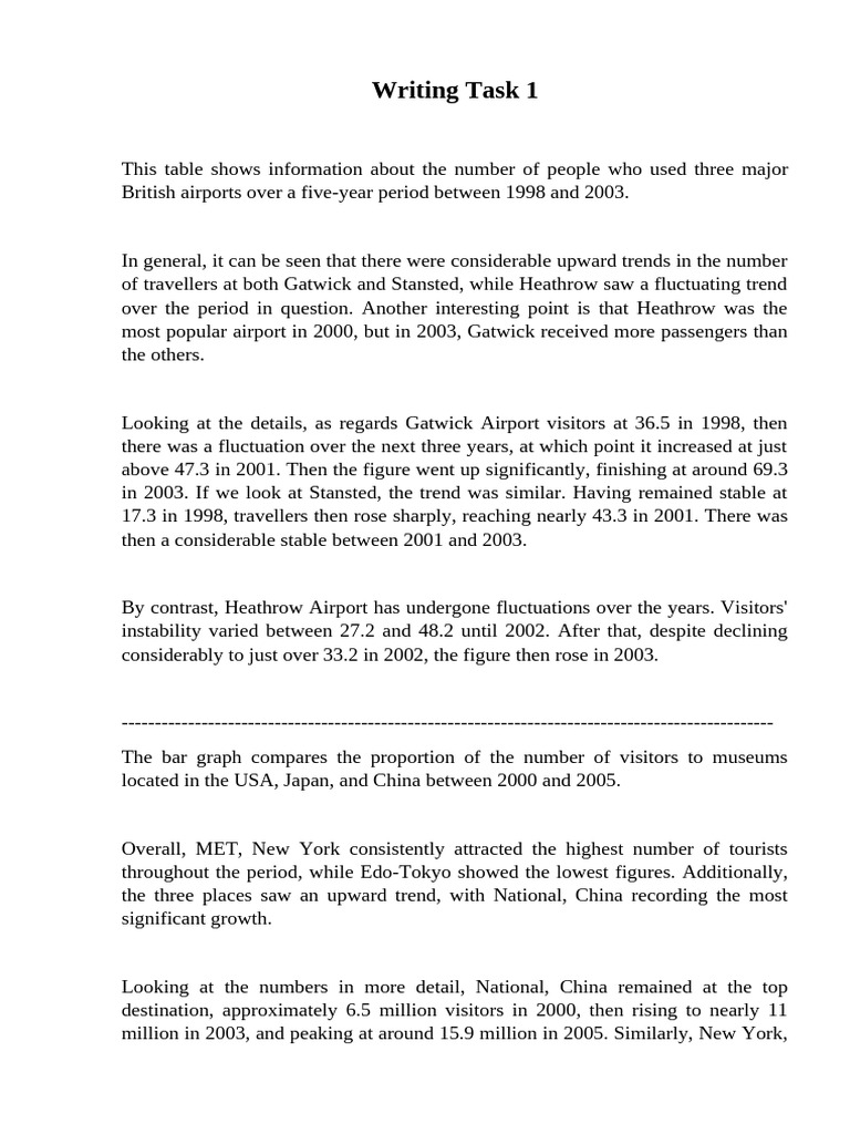 Writing Task | PDF
