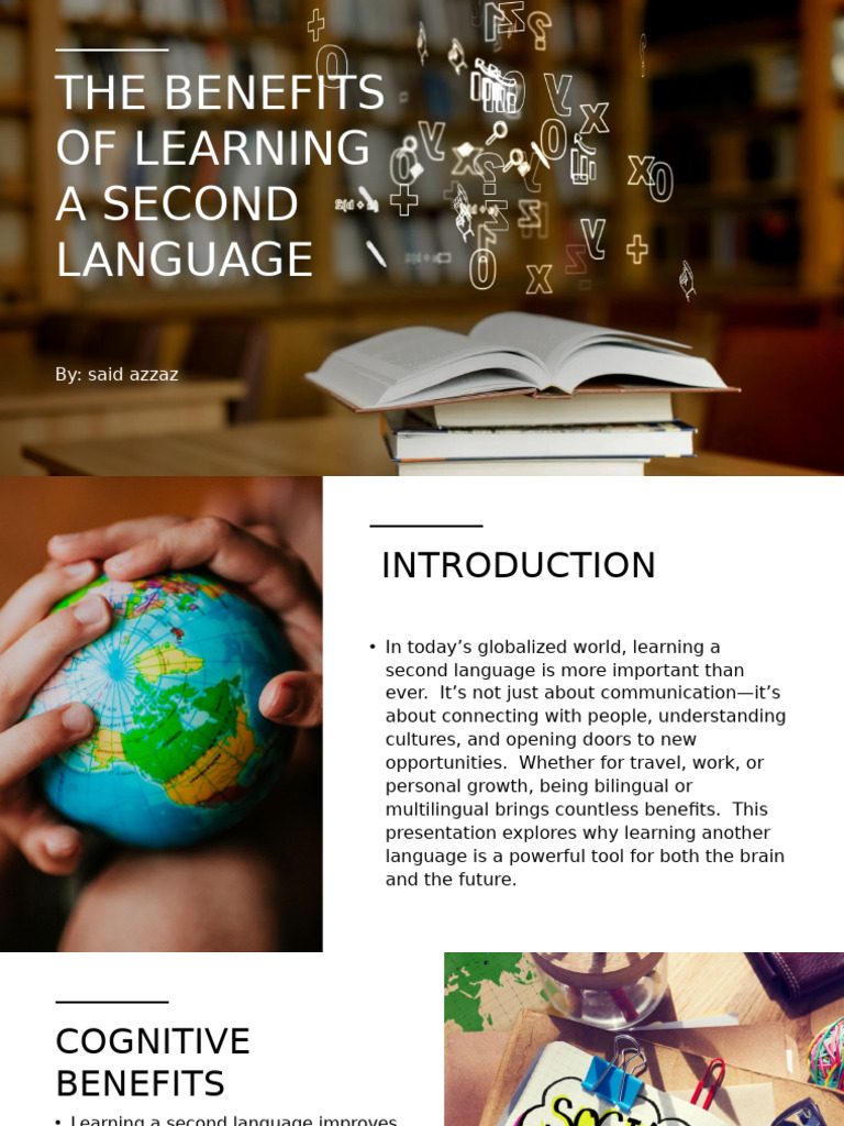 Benefits of Learning a Second Language | PDF | Multilingualism | Learning