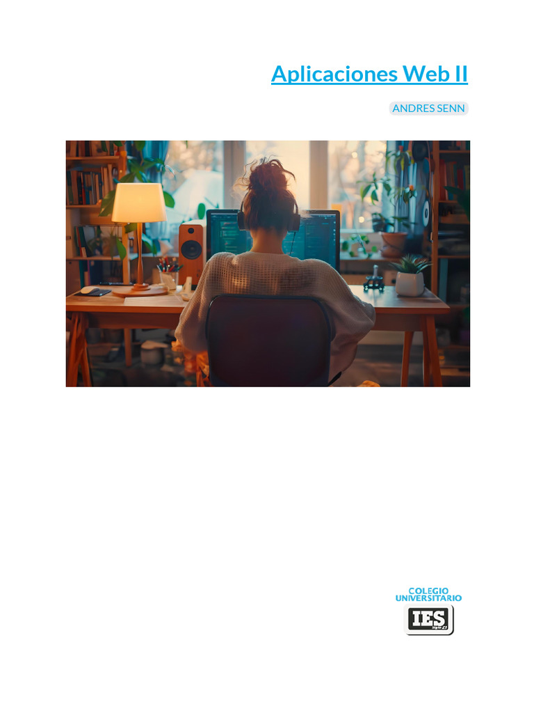 Aplicaciones Web II | PDF | Servidor web | Internet y web