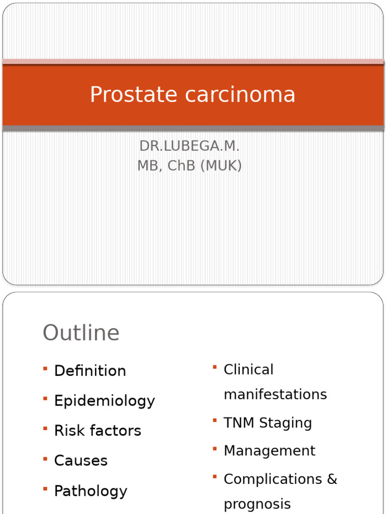 Ca Prostate, Cancer of The Prostate, Prostate Cancer | PDF | Prostate ...