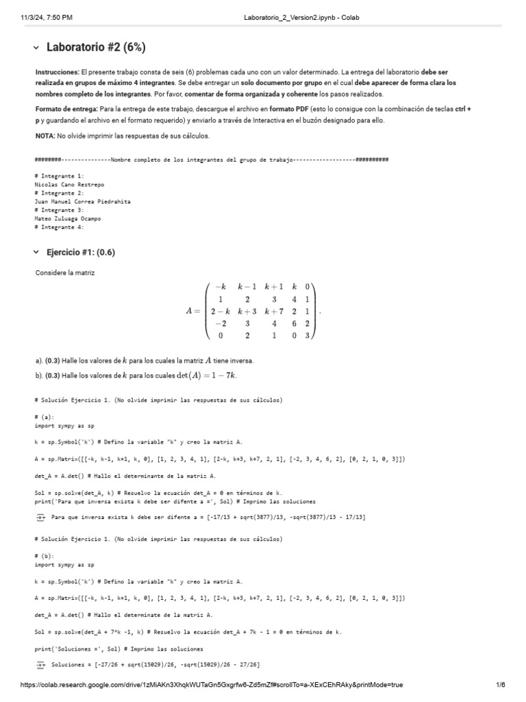 Taller Python 2.ipynb | PDF | Base (álgebra lineal) | Vector Euclidiano