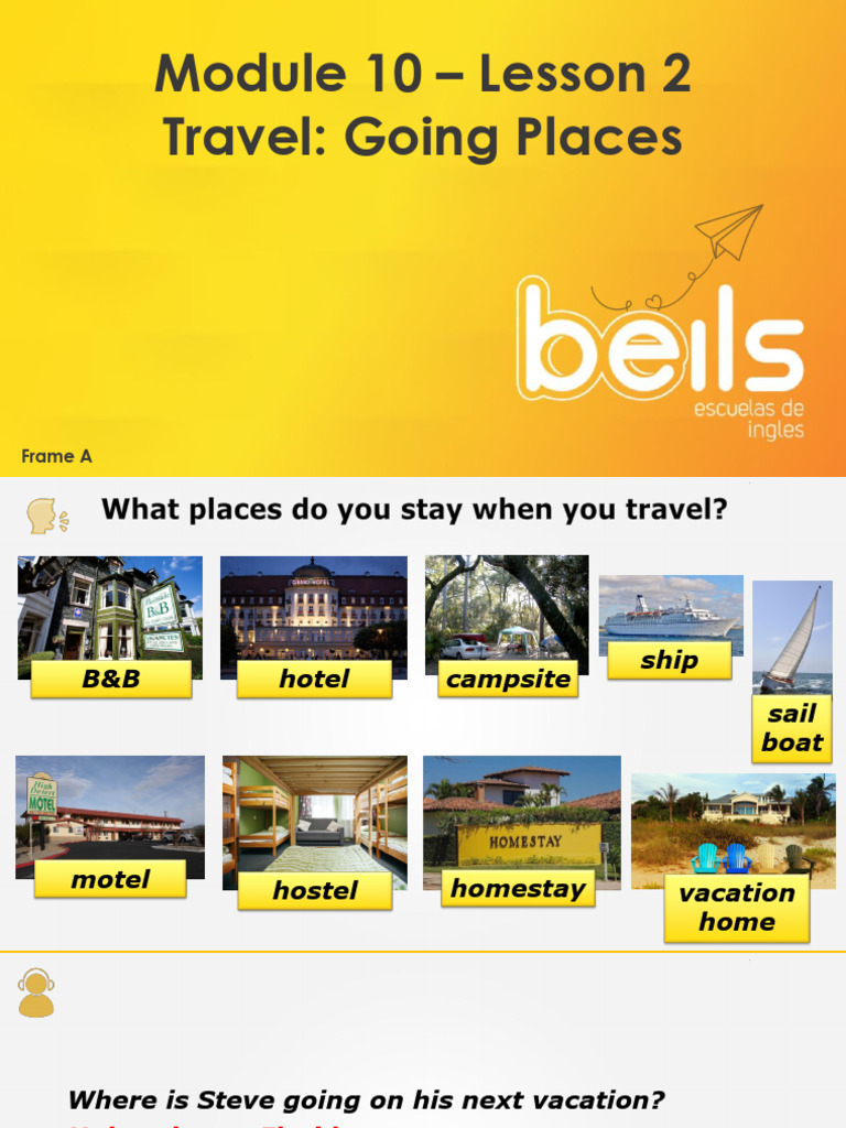 10.2 Travel Going Places - FRAME A | PDF