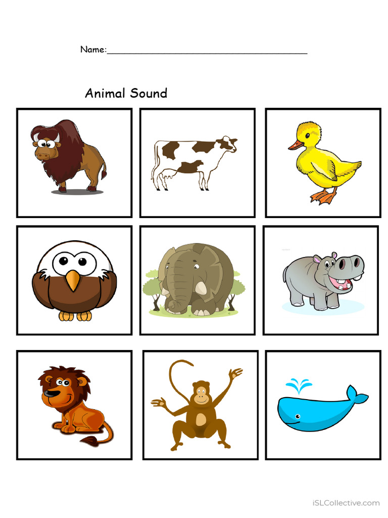 Preschool Phonics - Circle The Animals With Long e Sound PDF | PDF