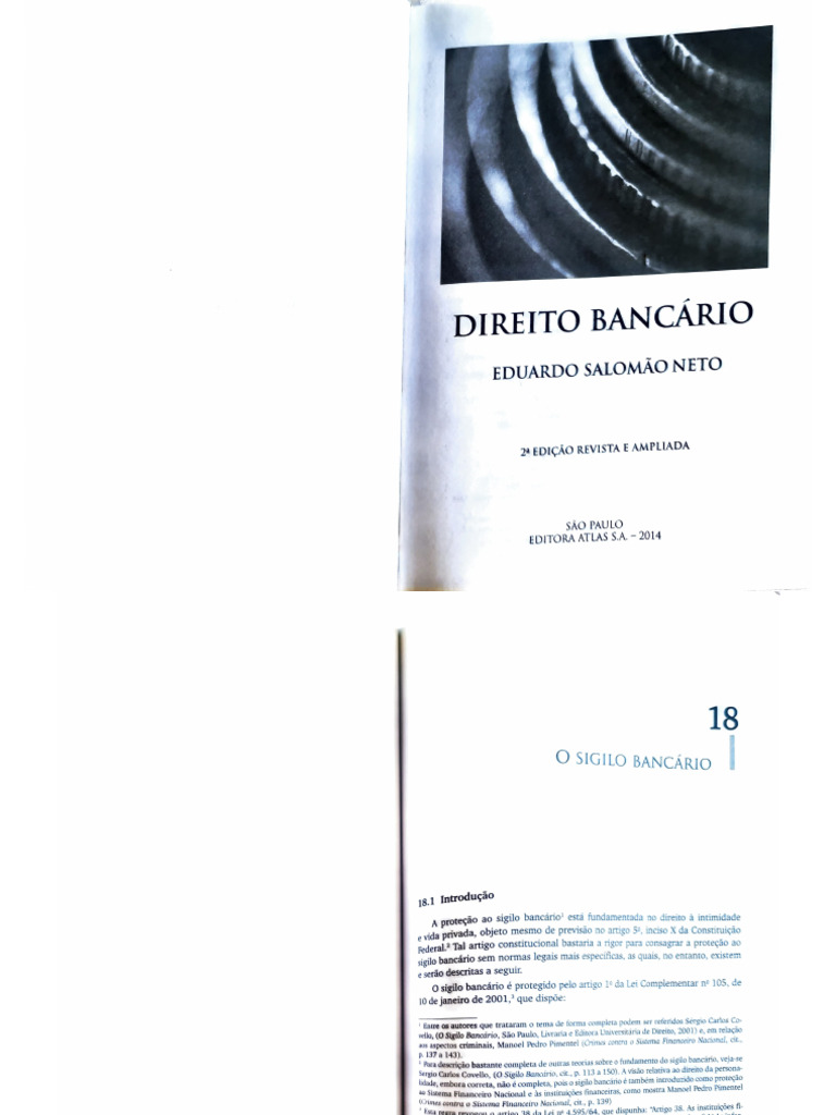 Quebra de Sigilo Bancário: Aspectos Legais | PDF | Brasil | Bancos