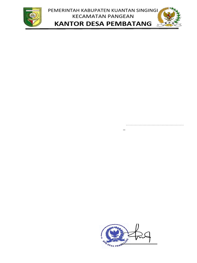 Undangan Musdes | PDF