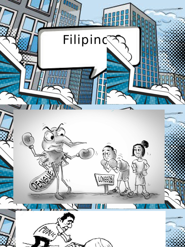 White Tosca Playful Cartoon Comic Group Presentation | PDF