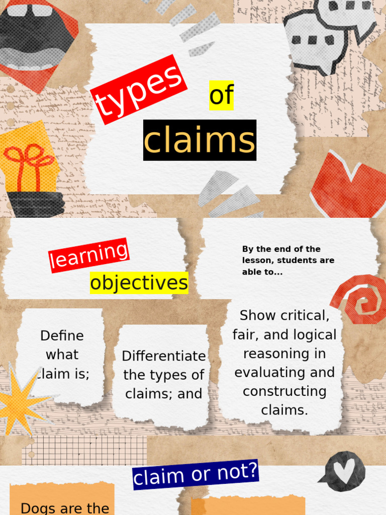 Understanding Types of Claims | PDF | Evaluation
