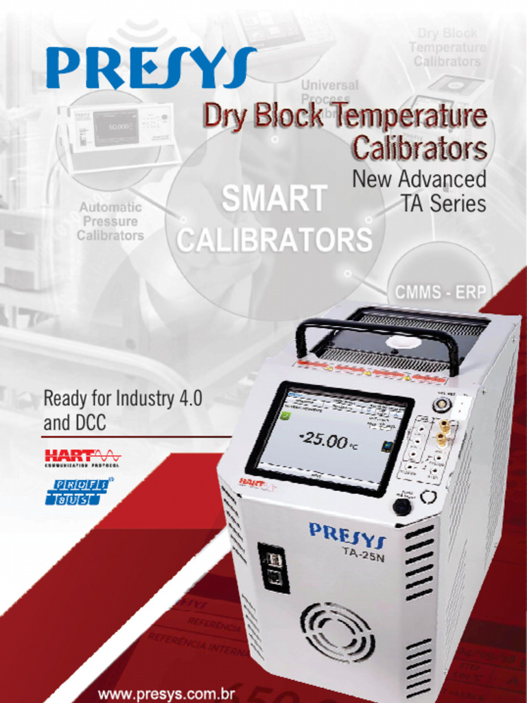 Advanced TA Series Temperature Calibrators | PDF | Thermocouple ...