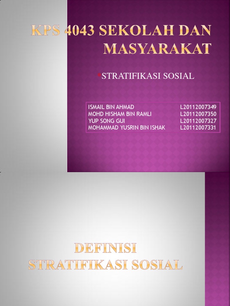 Kps 4043 Sekolah Dan Masyarakat | PDF | Politik