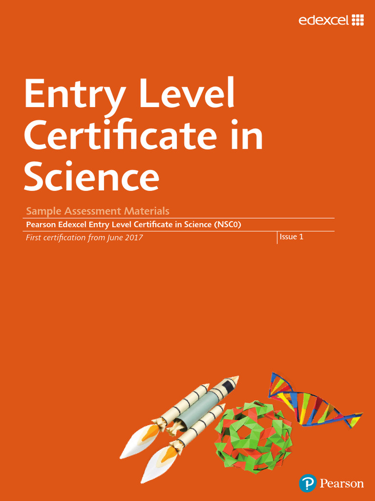 Entry Level Science Assessment Materials | PDF | Infection | Bacteria