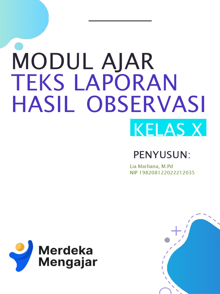 Modul Ajar Teks LHO | PDF