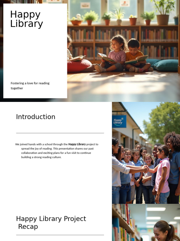 Happy Library Project: Fostering Reading | PDF