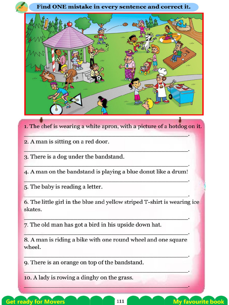 Correcting Mistakes in Sentences | PDF