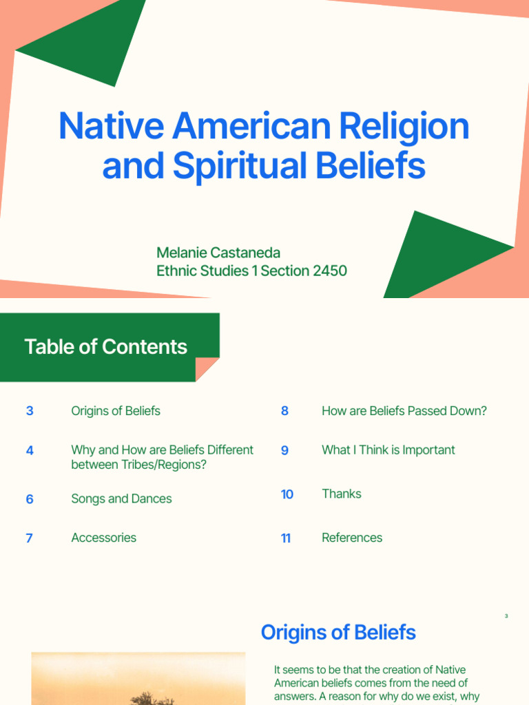 Native American Spiritual Beliefs Overview | PDF | Sioux