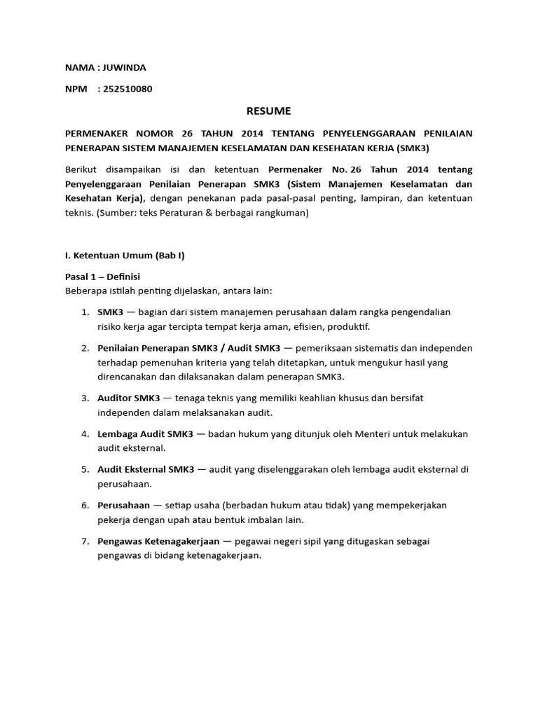 Tugas Resume Juwinda | PDF