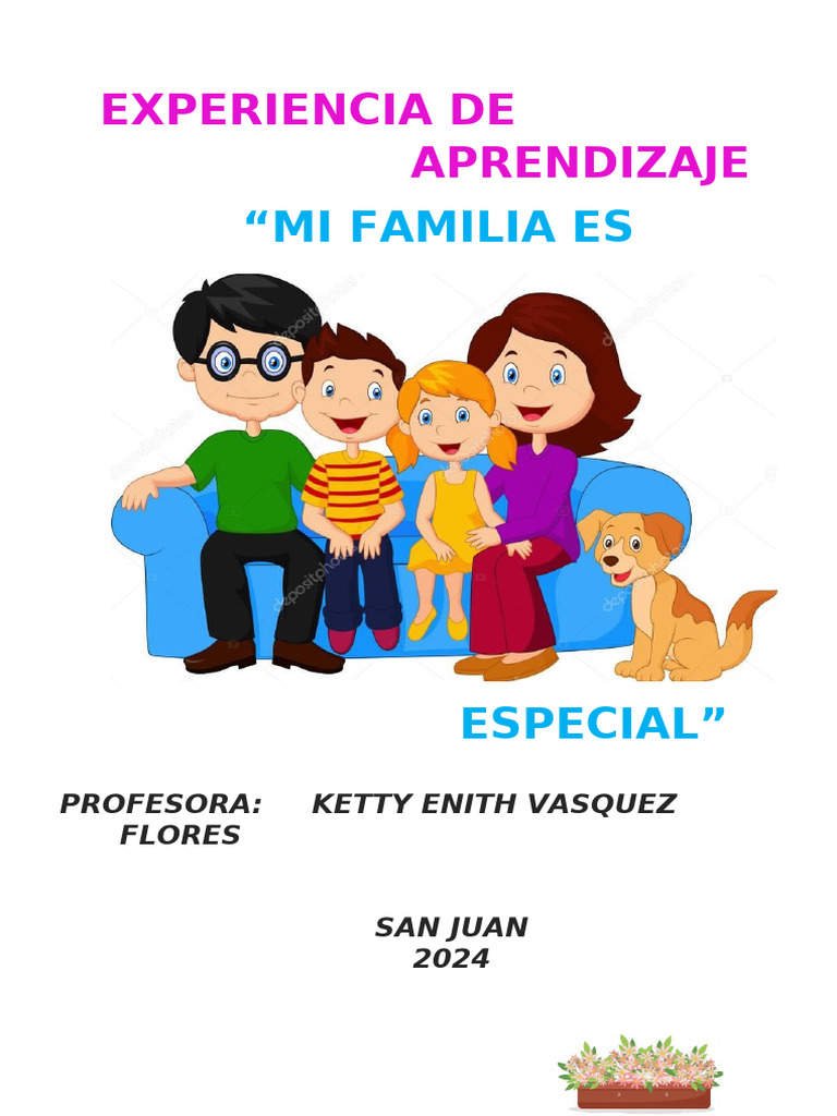 Eda Mi Familia Es Especial | PDF | Las emociones | Empatía