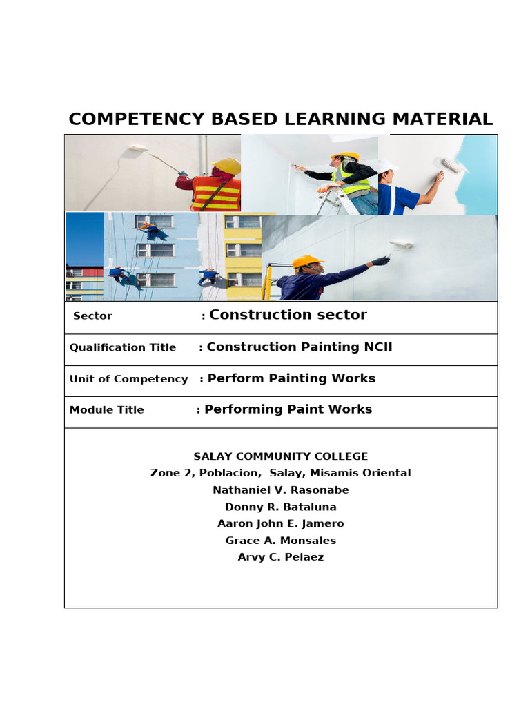 Already Done CBLM THANK YOU LORD - Docx AAron Gwapogi | PDF | Varnish | Paint