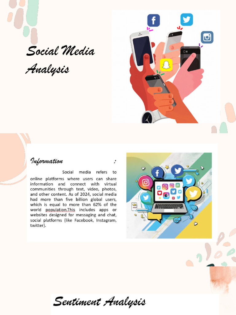 Presentation Social Media Analysis-1 | PDF