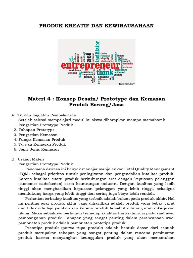 Konsep Desain Prototype | PDF
