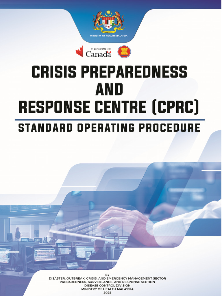2 - Crisis Preparedness and Response Centre (CPRC) Standard Operating Procedure (Sop) | PDF ...