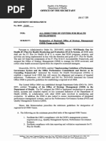 EO 77: Travel Allowances for Officials | PDF | Per Diem | Government