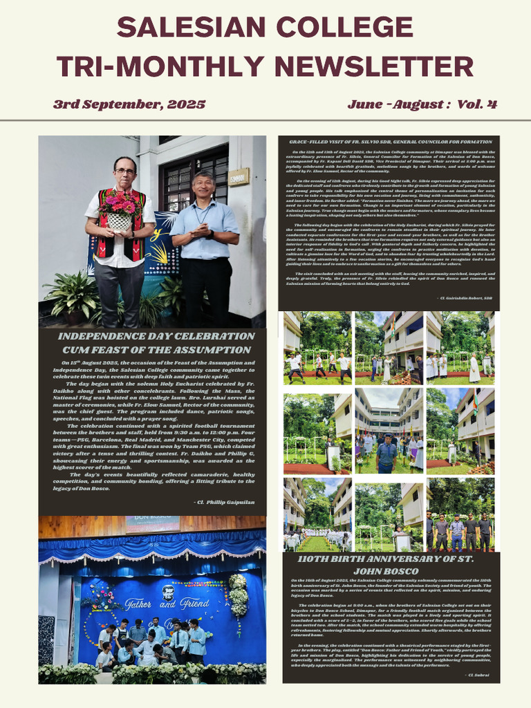 Blue Minimalist Company Newsletter-1 | PDF