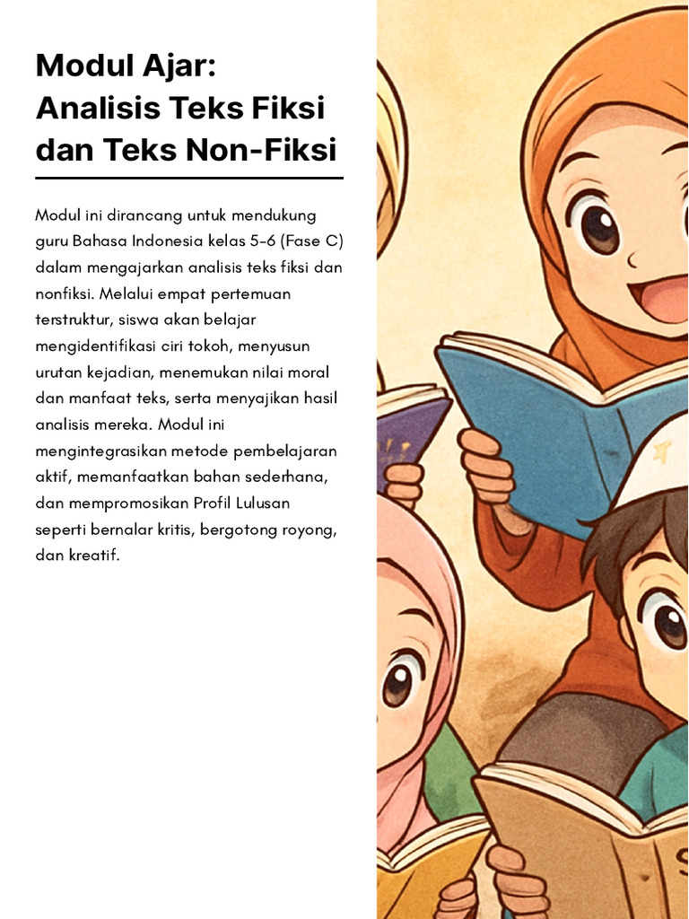 Modul Analisis Teks Fiksi & Non-Fiksi | PDF