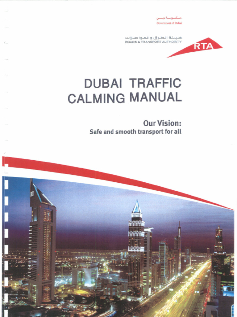 Dubai Traffic Calming Manual | PDF