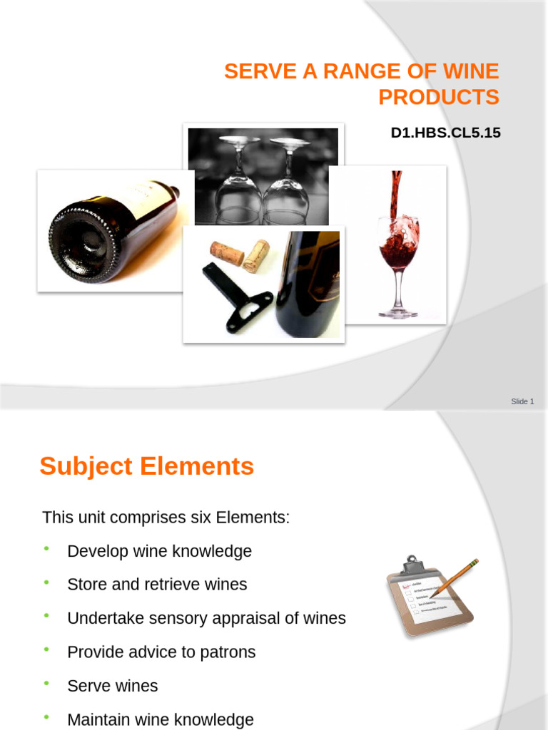 Essential Wine Service Skills Guide | PDF | Wine | Wine Tasting