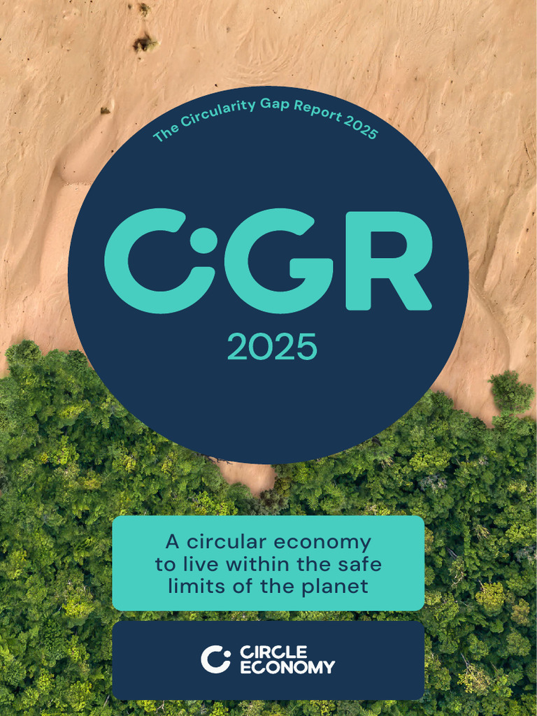 Circle Economy CGR 2025 | PDF | Climate Change Mitigation | Sustainability