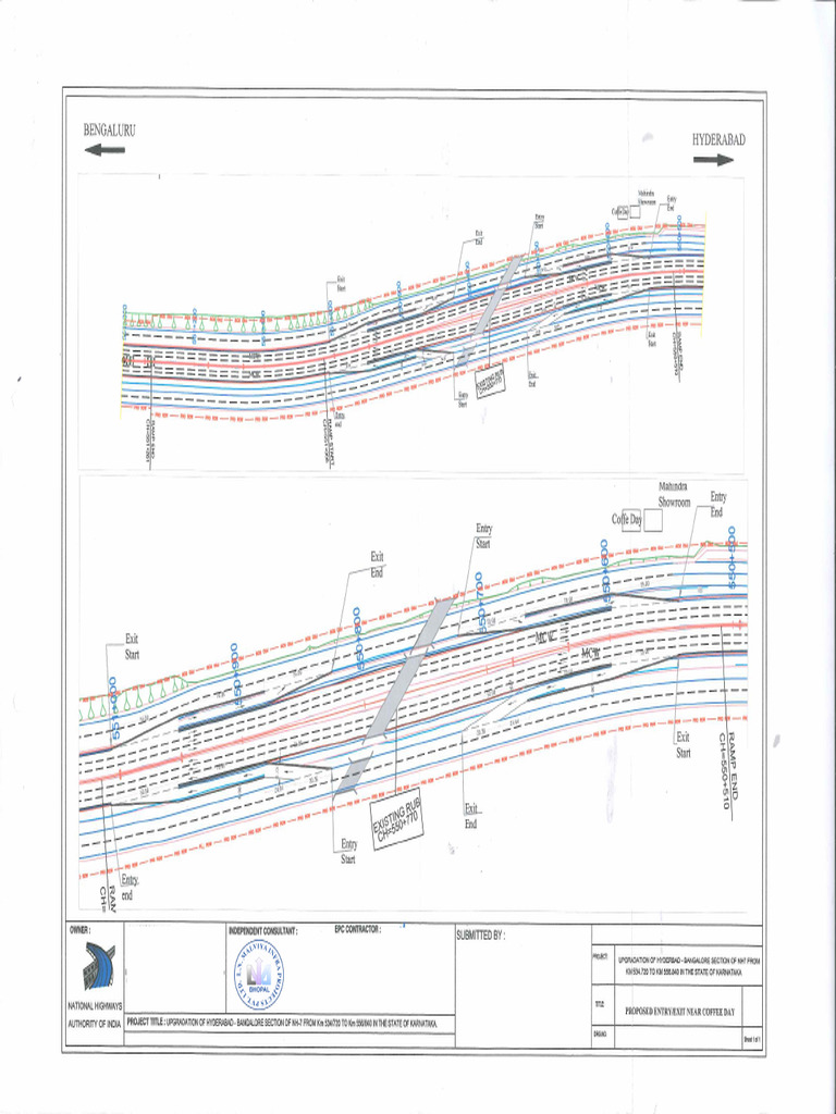 Entry Exit at Coffee Day Drawing Revised | PDF