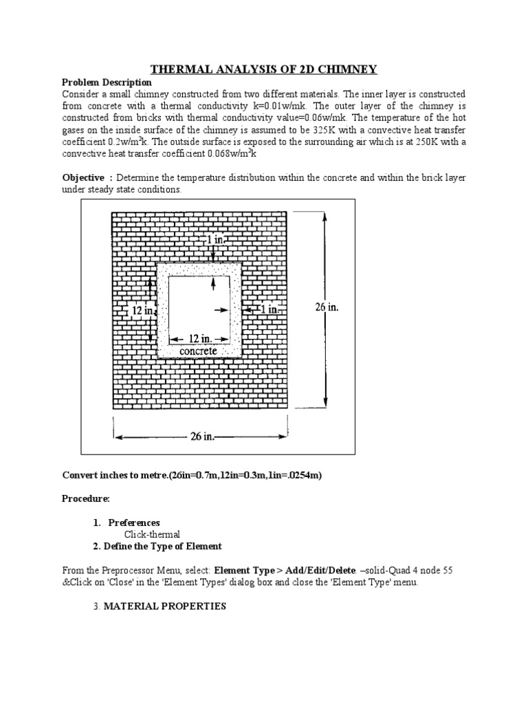 Chimney | PDF | Heat Transfer | Thermal Conductivity