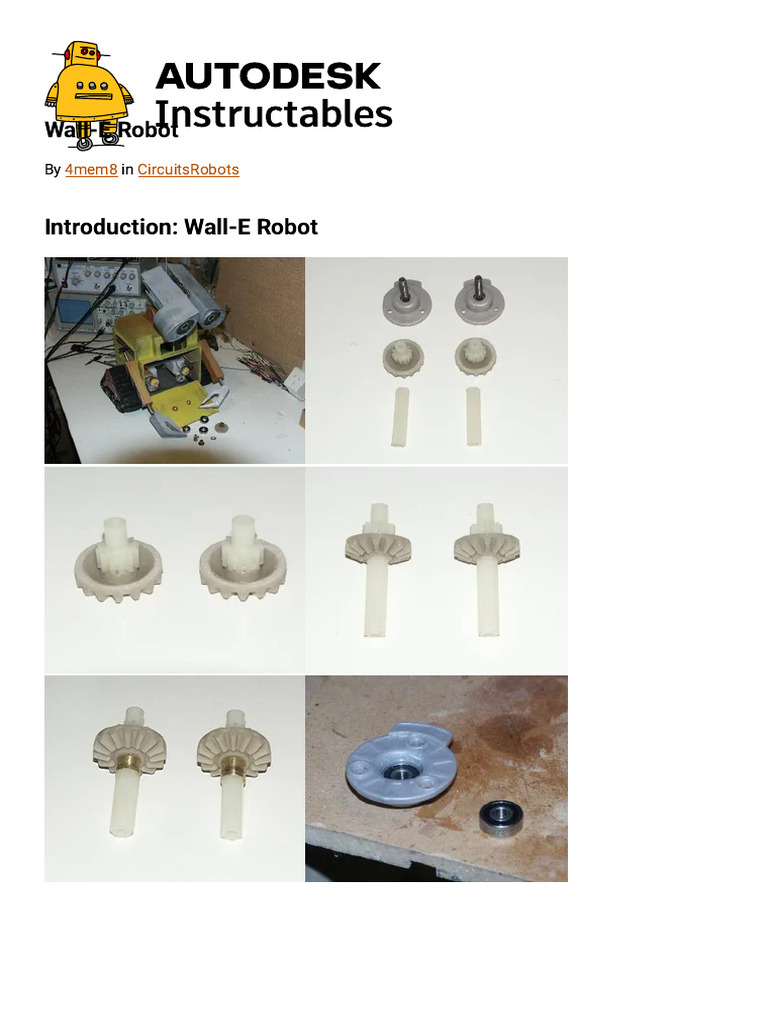 Wall-E Front Panel Construction Guide | PDF | Plywood | Rivet