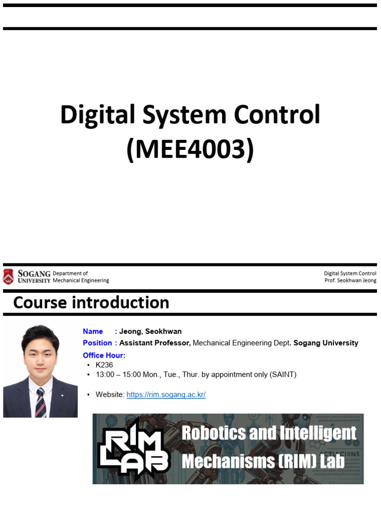 Lecture1 - Introduction | PDF | Microcontroller | Computer Engineering