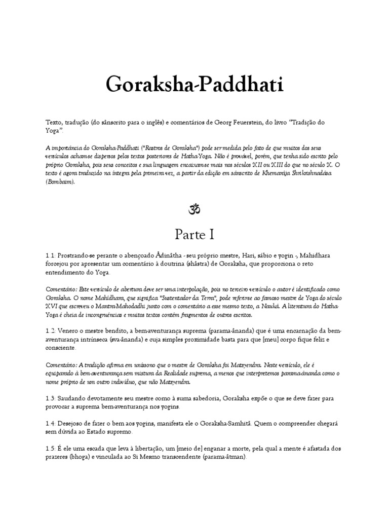Goraksha Paddhati | PDF | Shiva | Ioga