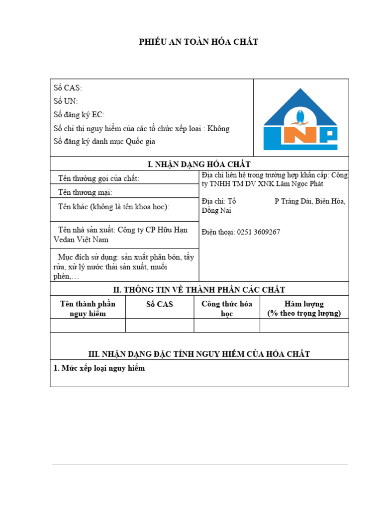 MSDS H2so4 10% | PDF